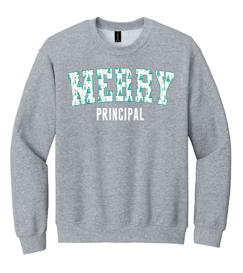 Merry School Staff Crewneck – Wicked Wild Designs